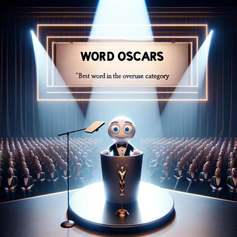 The Word Oscars: Best Word Award in the Overuse category – Rahul Verma ...